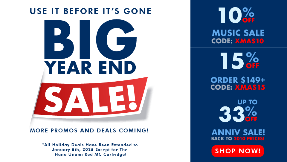 Highest-quality audiophile recordings: 180-gram LPs | Gold CDs | SACDs